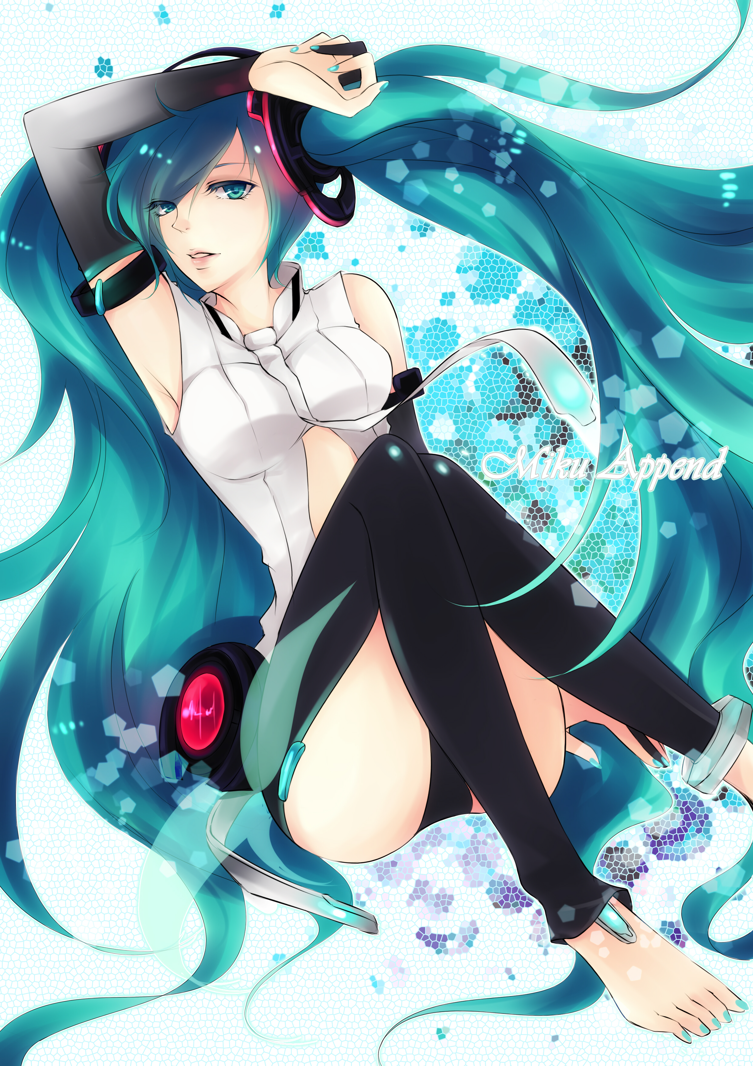 zukiyuki vocaloid vocaloid append hatsune miku miku append | #144842 | yande.re